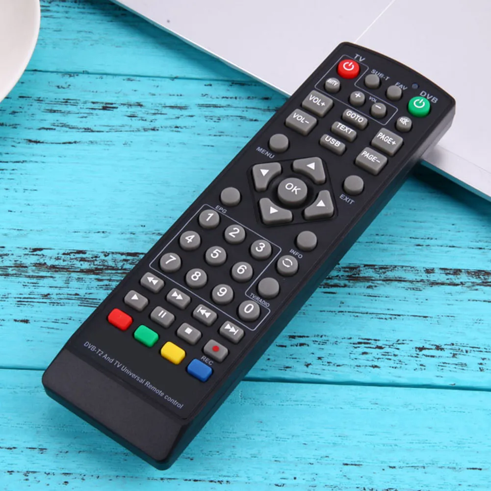 1Pc-Universal-Remote-Control-Replacement-for-TV-DVB-T2-Smart-Black ...