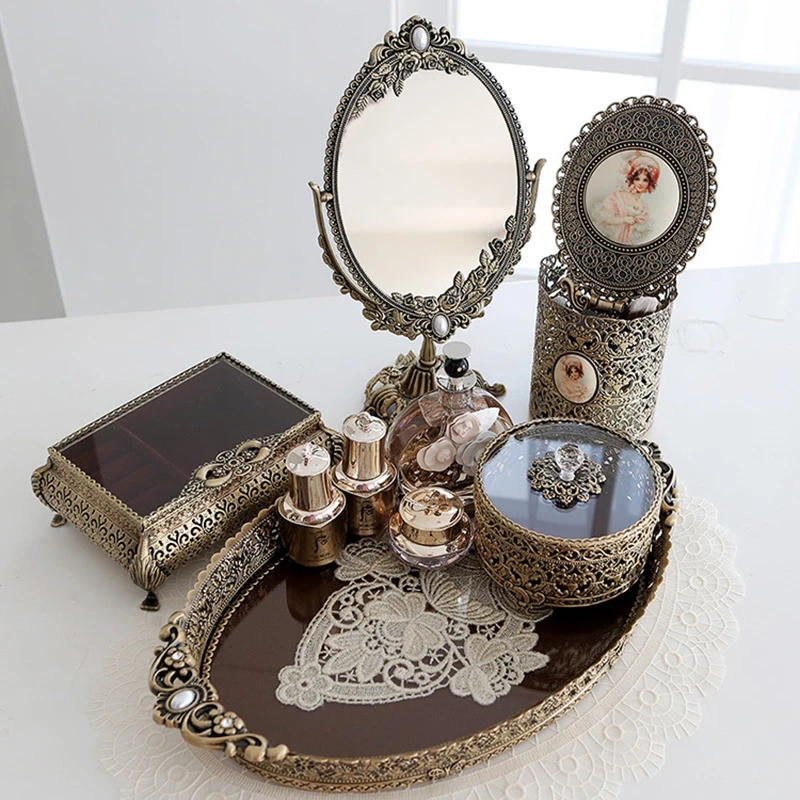 Bandeja-de-almacenamiento-de-escritorio-coreana-exquisita-bandeja ...