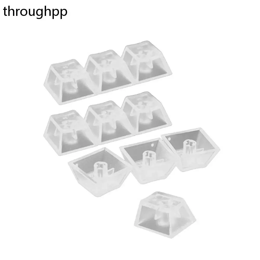 10-PCS-Transparent-Matte-Keycaps-Mechanical-keyboard-Keycaps-Office ...