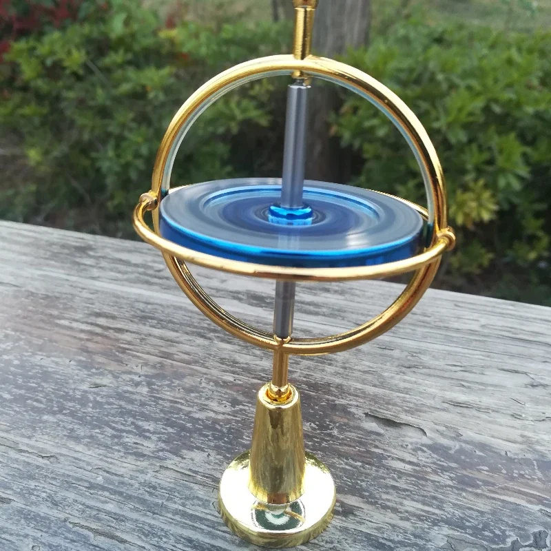 Metal-Mechanical-Gyroscope-Toy-Anti-Gravity-Balance-Gyroscope ...