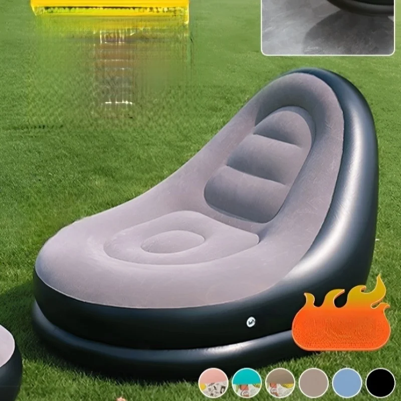 Outdoor-light-luxury-inflatable-sofa-folding-portable-set-thickened ...