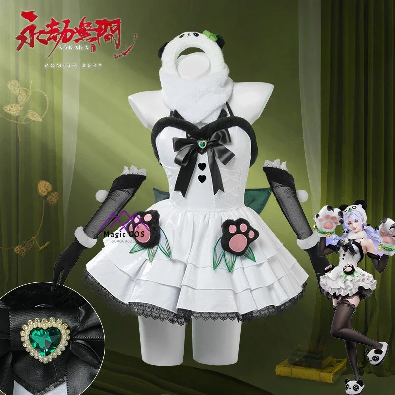 Naraka-Bladepoint-Game-Cosplay-Feria-Shen-Panda-Costume-Play-Anime ...