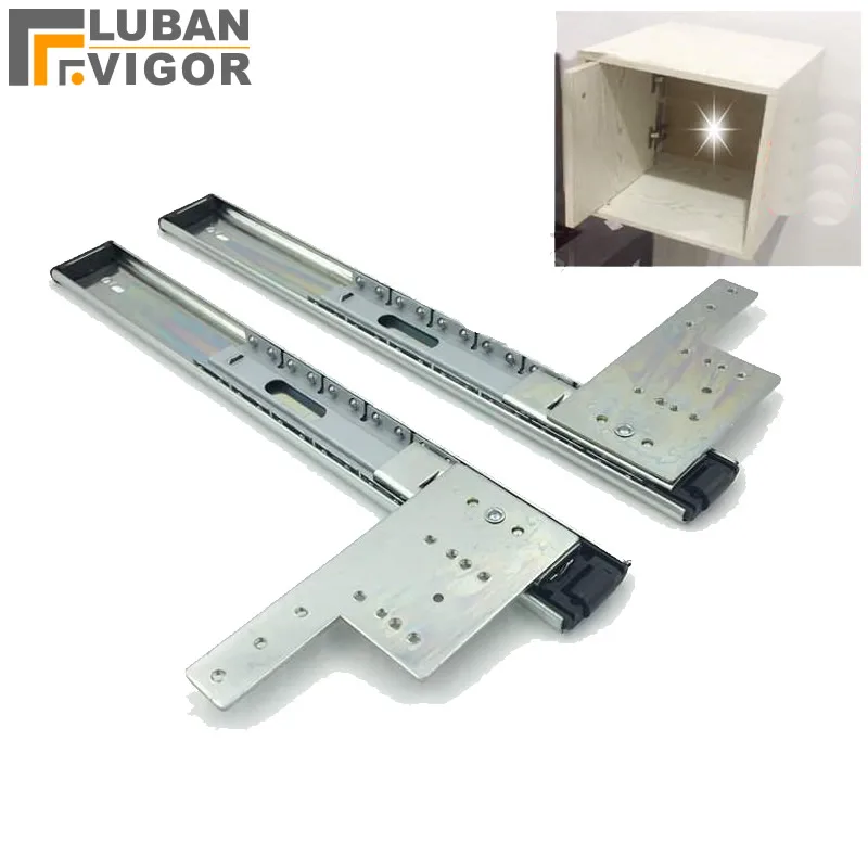 Hidden Swing Door Slide Rail - Furniture Hinges - AliExpress