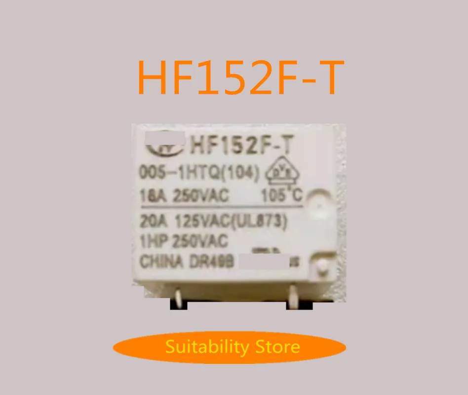 5pcs-New-original-HF152F-T-005-1HTQ-5VDC-Brand-new-genuine-relay-16A-5V ...