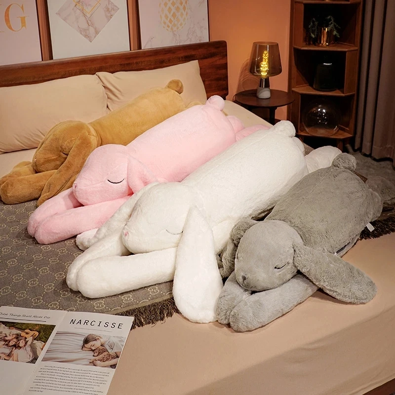 90-120cm-Lovely-Giant-Animal-Soft-Cartoon-Long-Ears-Huggable-Bunny ...