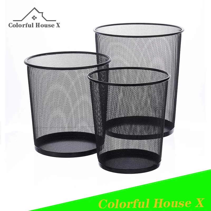 Metal Wire Trash Can