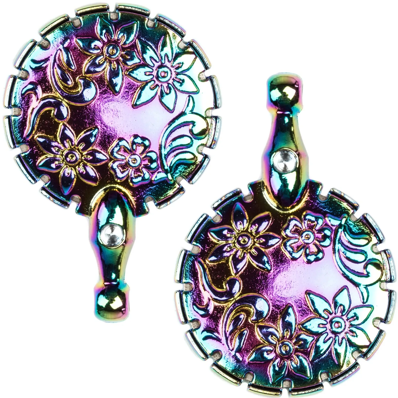 2PCS-Yarn-Cutter-Pendants-Antique-Metal-Thread-Cutter-Round-Shape ...