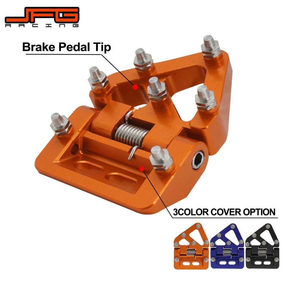 Rear Folding Brake Pedal Tip Plate | Ktm Exc 500 Six Days | Ktm Rear ...
