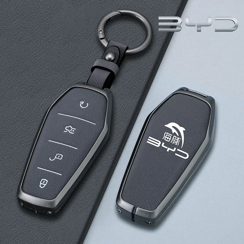 Car-Remote-Control-Smart-Key-Case-Holder-Cover-For-BYD-Atto-3-Han-EV ...