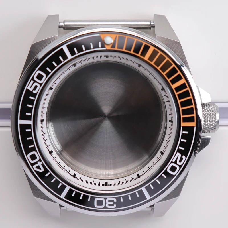Modified-Seiko-Samurai-Mod-43-8mm-Watch-Cases-parts-Stainless-Steel ...