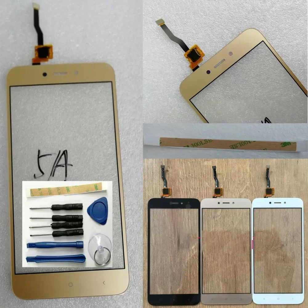 Shyueda 100% New For Xiaomi Redmi 5A Mcg3b 5.0'' Outer Front Glass ...
