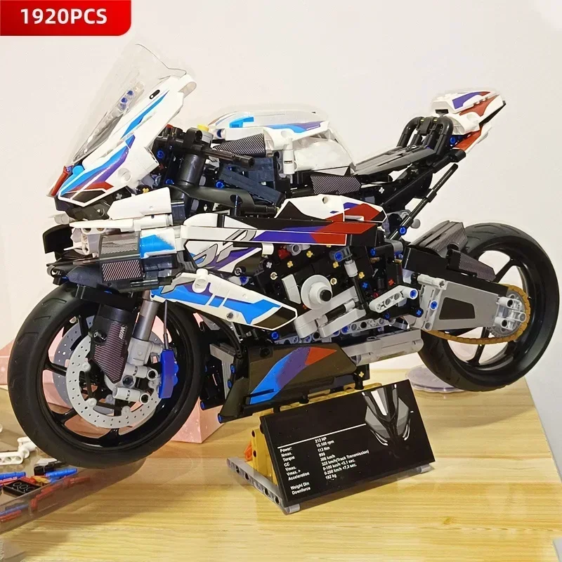 New-Assembly-Expert-Puzzle-Simulation-Motorcycle-Building-Block-Model ...