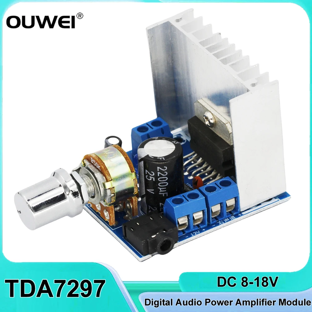 TDA7297-Amplifier-Board-DC-8-18V-Digital-Audio-Power-Amplifier-Module ...