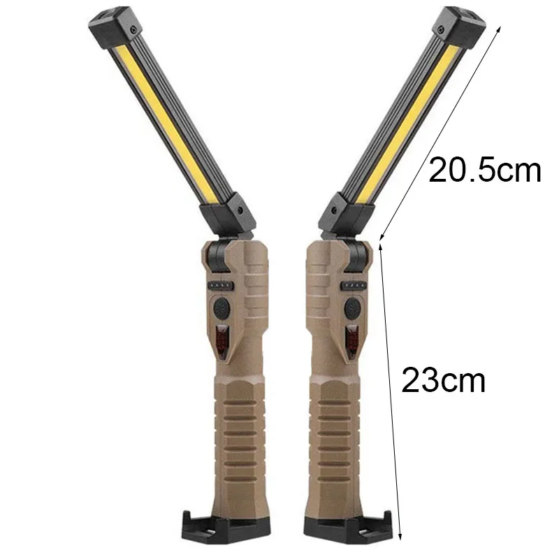 15W-COB-LED-Pocket-Emergency-Flashlight-1200-800mA-USB-C-Work-Light ...