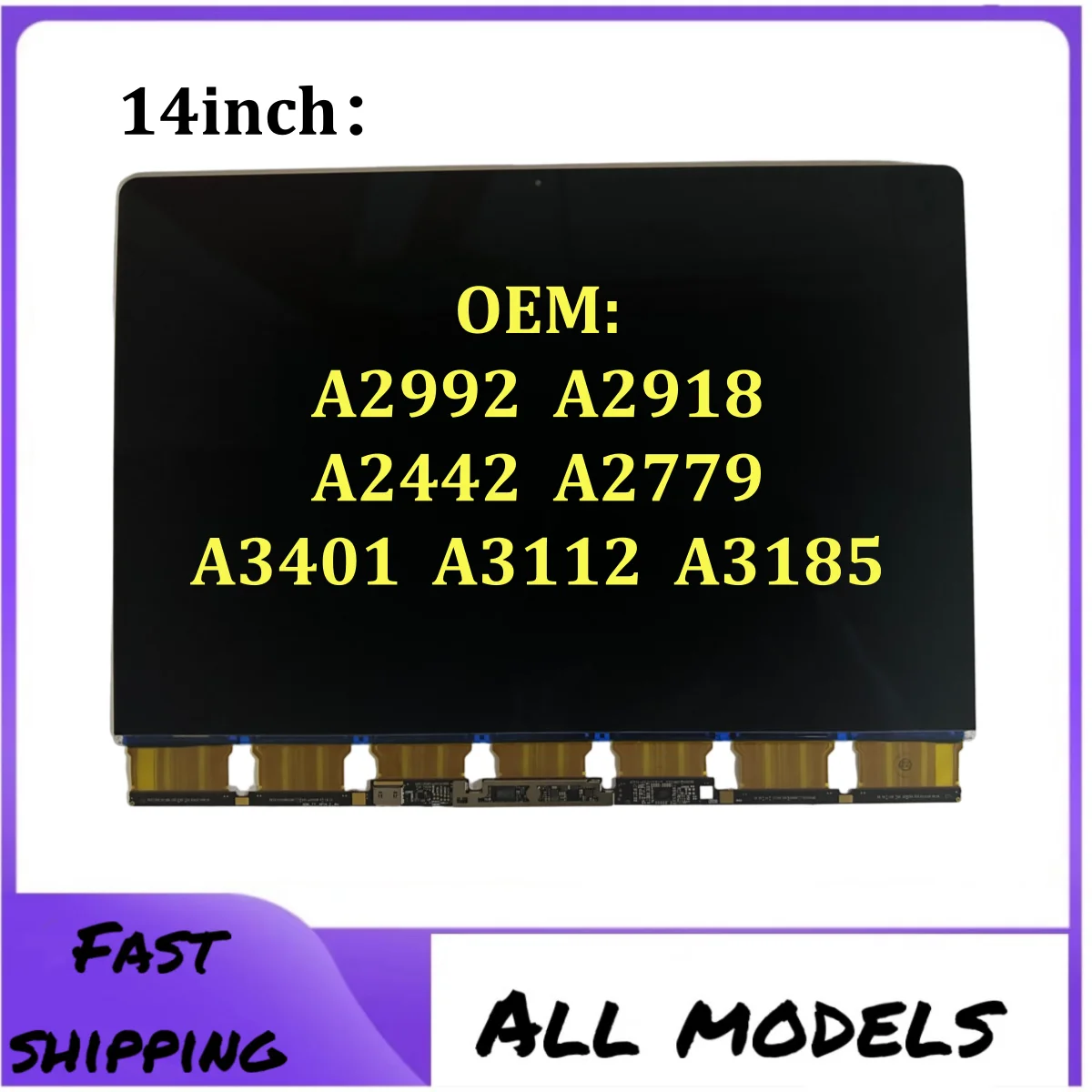 A2442 a2779 oem lcd para macbook pro 14 "m3 m4 a3401 a3112 a3185 a2918 ...