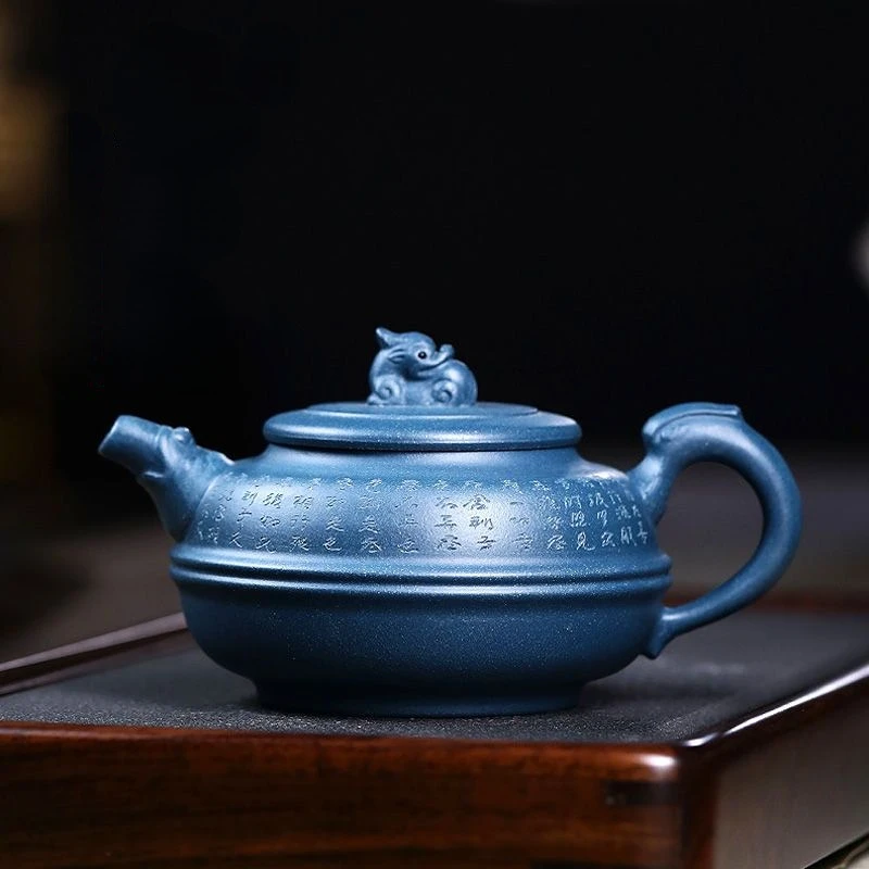 340ml-Purple-Clay-Teapots-Ball-Hole-Filter-Xishi-Tea-Pot-Yixing-Teapot ...