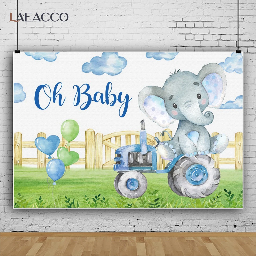 Boy Baby Shower Background