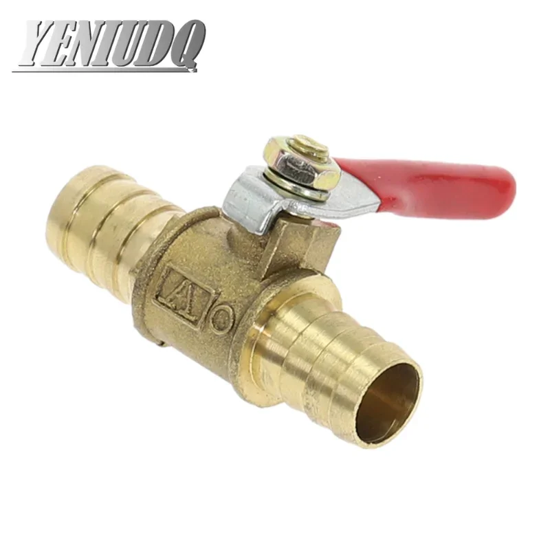 red-handle-small-Valves-6mm-8mm-10mm-12mm-Hose-Barb-Inline-Brass-Water ...