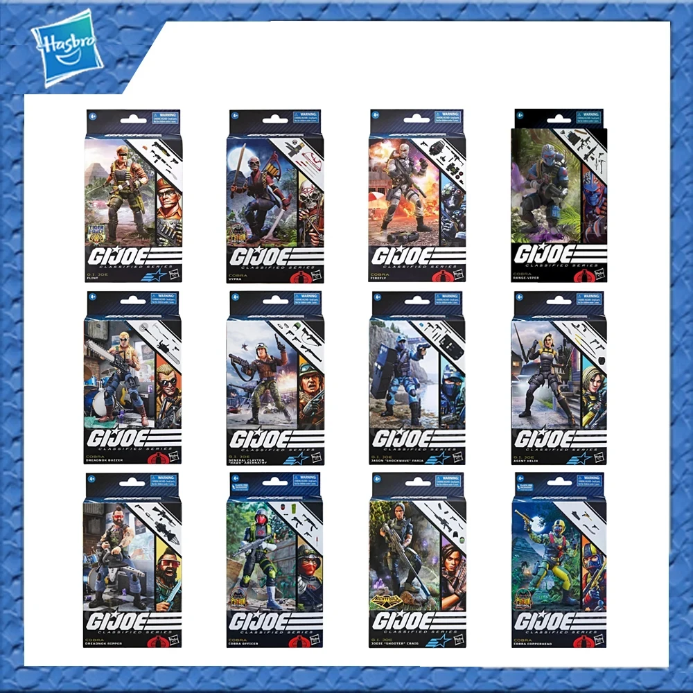 Hasbro-G-I-Joe-Vypra-Firefly-Range-Viper-Dreadnok-Ripper-Cobra-Offcer ...