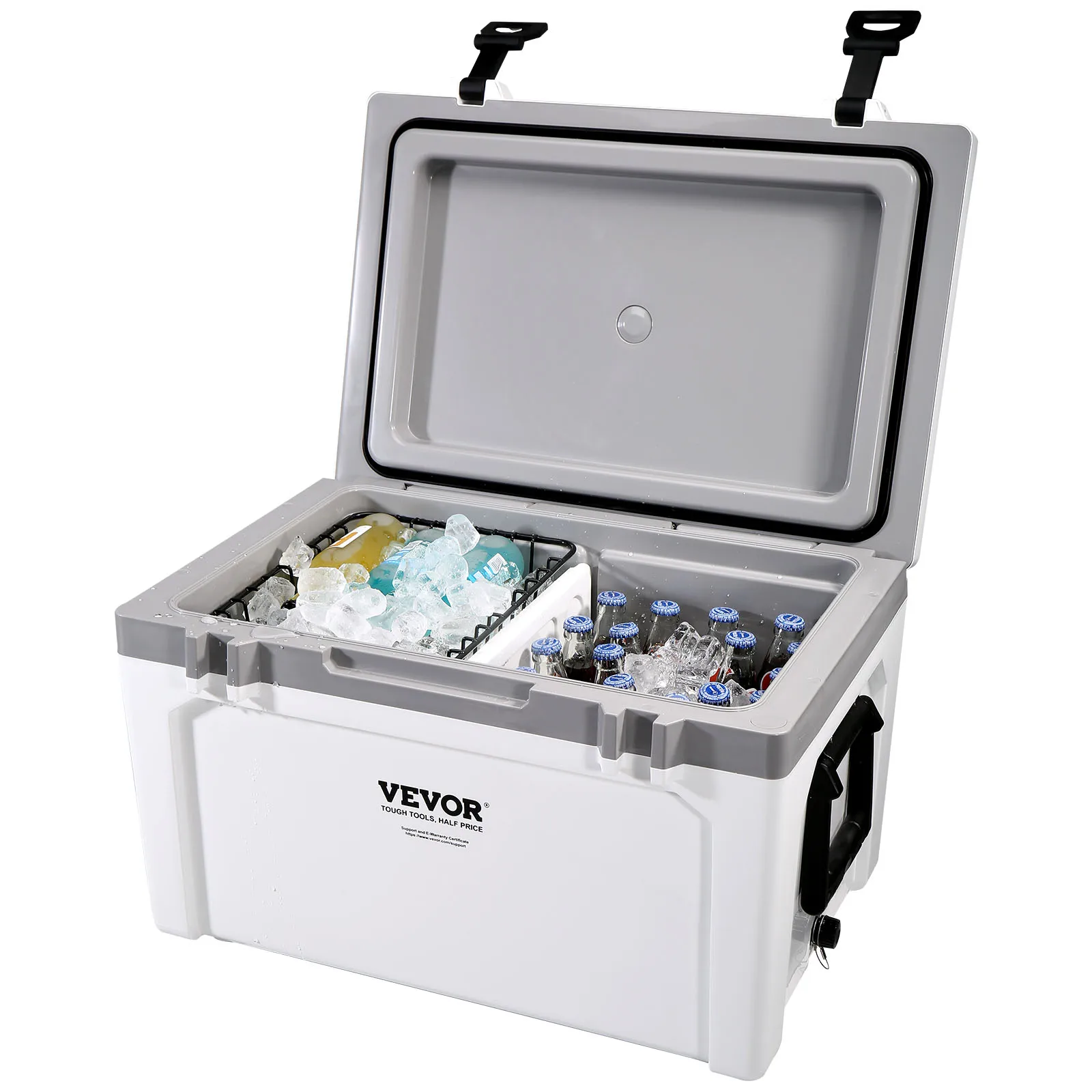 VEVOR-25-33-45-52QT-Portable-Hard-Cooler-Fully-Insulated-Ice-Chest ...