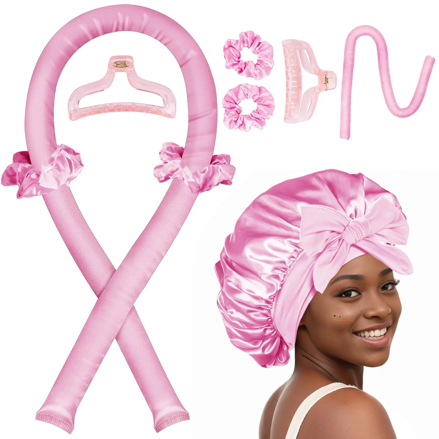 Heatless Curls Bonnet: The Silent Secret to Waking Up with Perfect ...