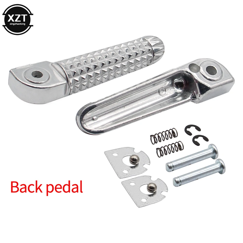 Motorcycle-Front-Rear-Footrests-Foot-Pegs-Foot-Pedal-Spring-For ...