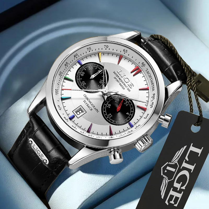 LIGE-Luxury-Man-Watch-High-Quality-Waterproof-Chronograph-Luminous-Men ...