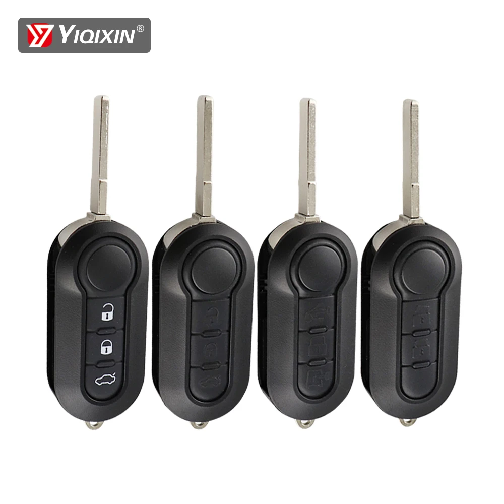 YIQIXIN-3Button-Modified-Remote-Key-For-Fiat-500-Panda-Punto-Bravo ...