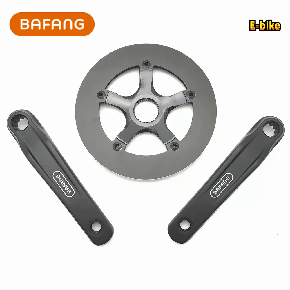 E bike BAFANG Central Fat Sprocket Crank 170mm Aluminum Alloy Motor ...