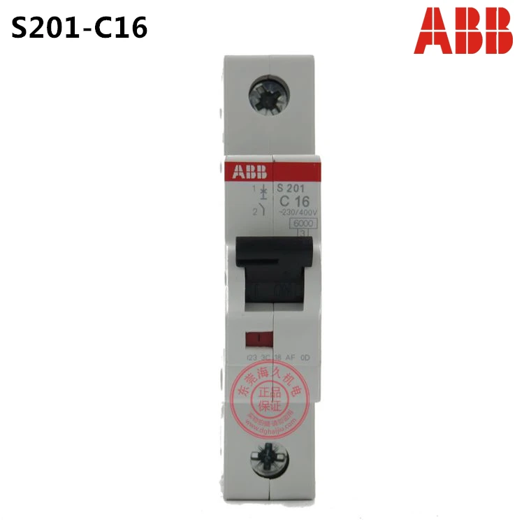 ABB Circuit Breaker S201-C16 Product ID: 2CDS251001R0164