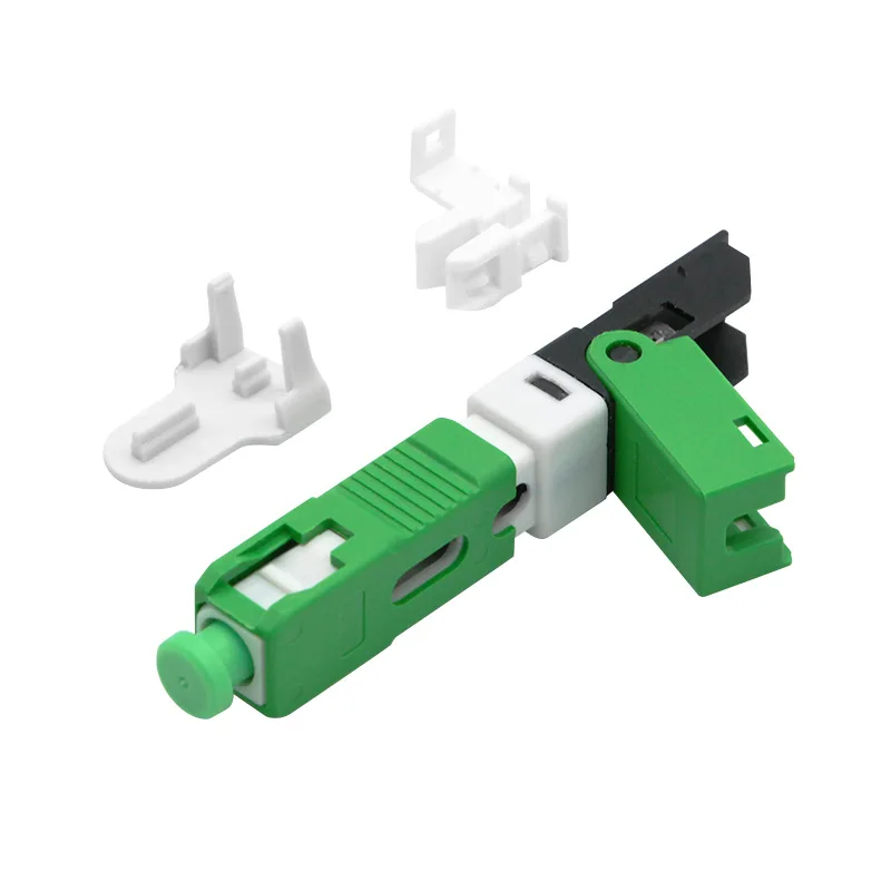 High-Quality-100pcs-SC-UPC-APC-Single-Mode-Fiber-Optic-Quick-Connector ...