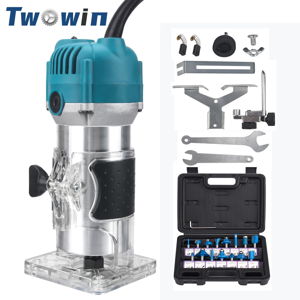 Elektrische-Houtbewerking-Trimmen-30000Rpm-800W-Houtfrezen-Graveren ...