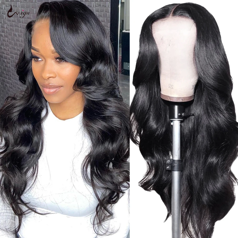 Uwigs 5x5 Hd Lace Closure Wig Body Wave Lace Front Wig Hd Transparent ...