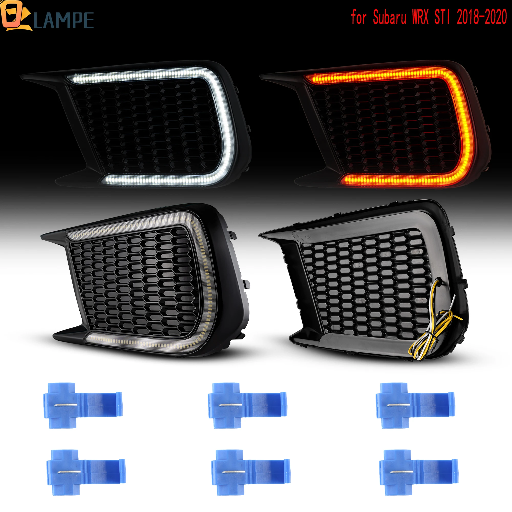 2pcs-Sequential-Turn-Signal-Indicator-Lamp-DRL-Daytime-Running-Light ...