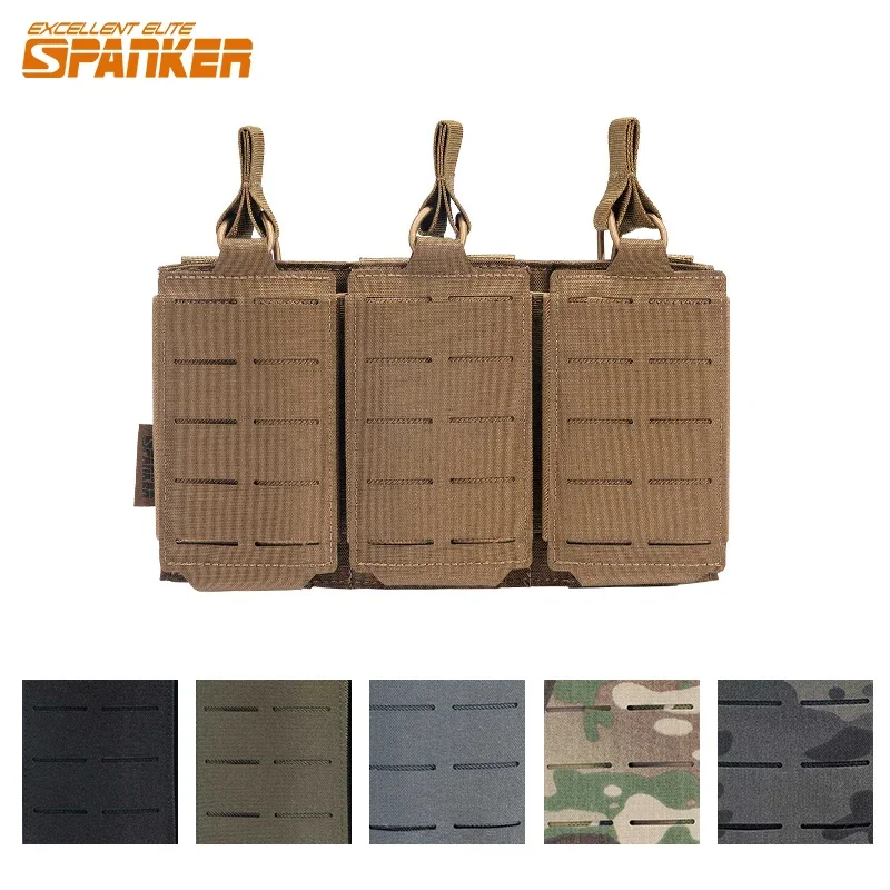 Tactical-Triple-Magazine-Pouch-Molle-Mag-Bag-for-M4-M14-M16-AR15-G36 ...