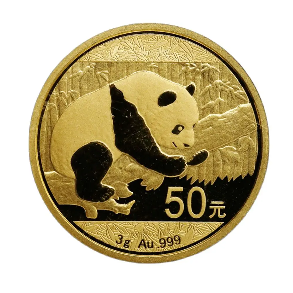 2016-China-Panda-24K-Gold-Commemorative-Coin-Real-Original-3g-Au-999-50 ...