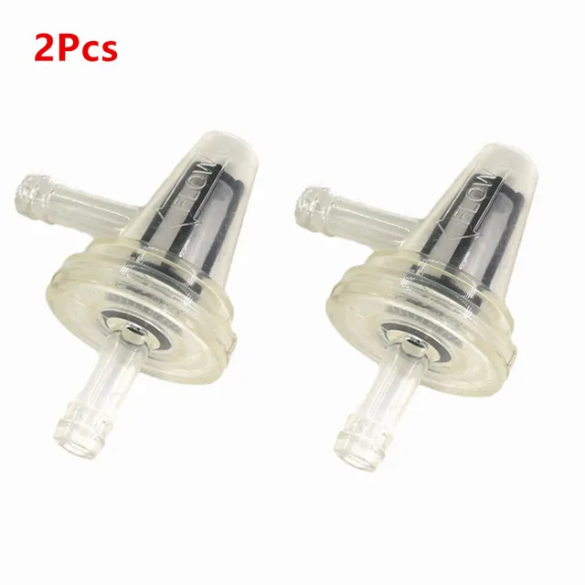 2 Pcs Motorcycle Gasoline Fuel Filter 90 Degree Right Angle Suitable ...