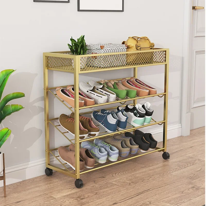 Indoor-Multilayer-Shoe-Rack-Nordic-Metal-Shoe-Cabinet-Diagonal-Release ...