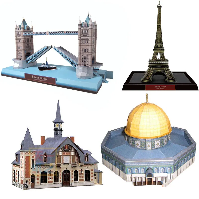 Cardboard Model Buildings