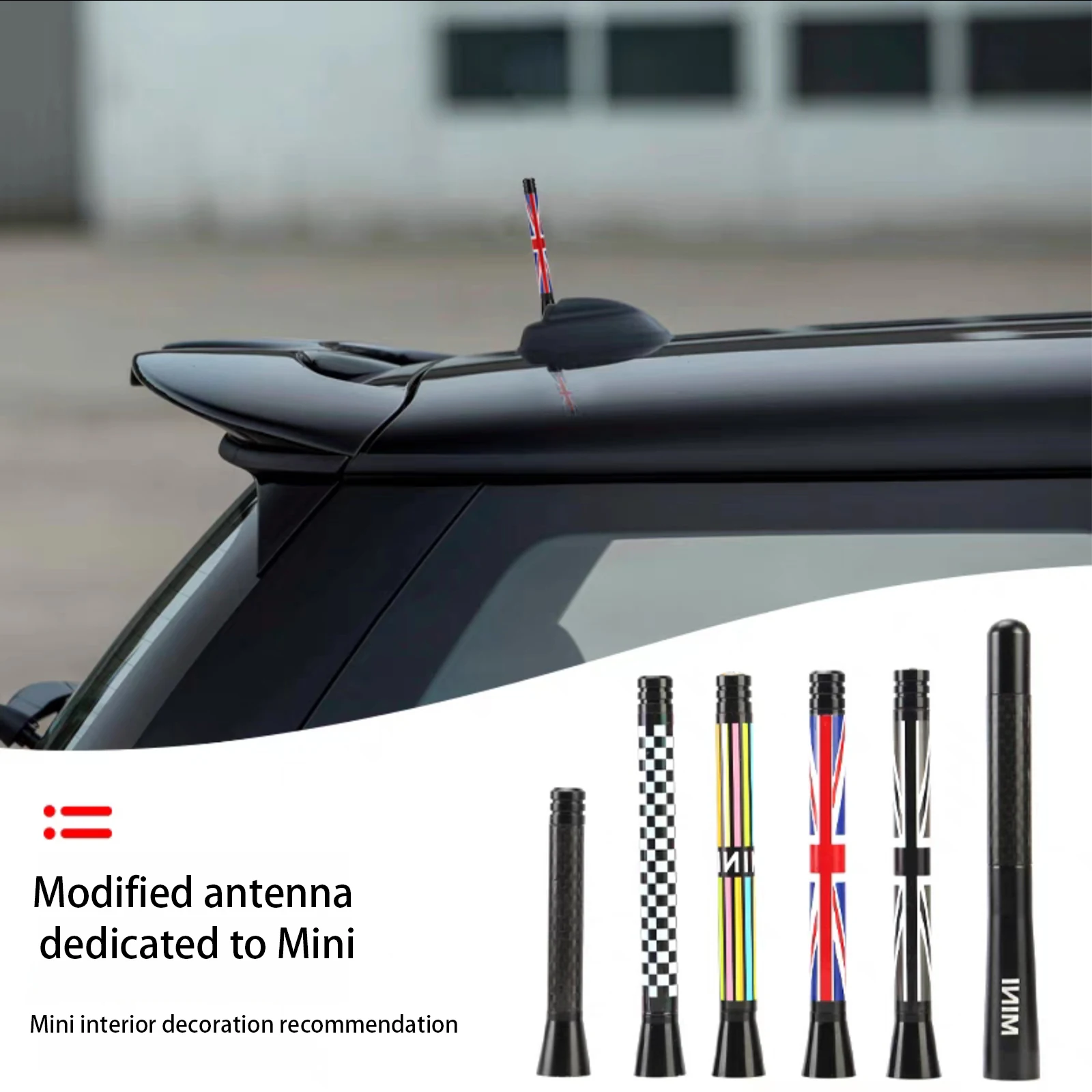 Mini-Cooper-Universal-Car-Roof-Antena-R-dio-Acess-rios-a-reos-R56-R50 ...