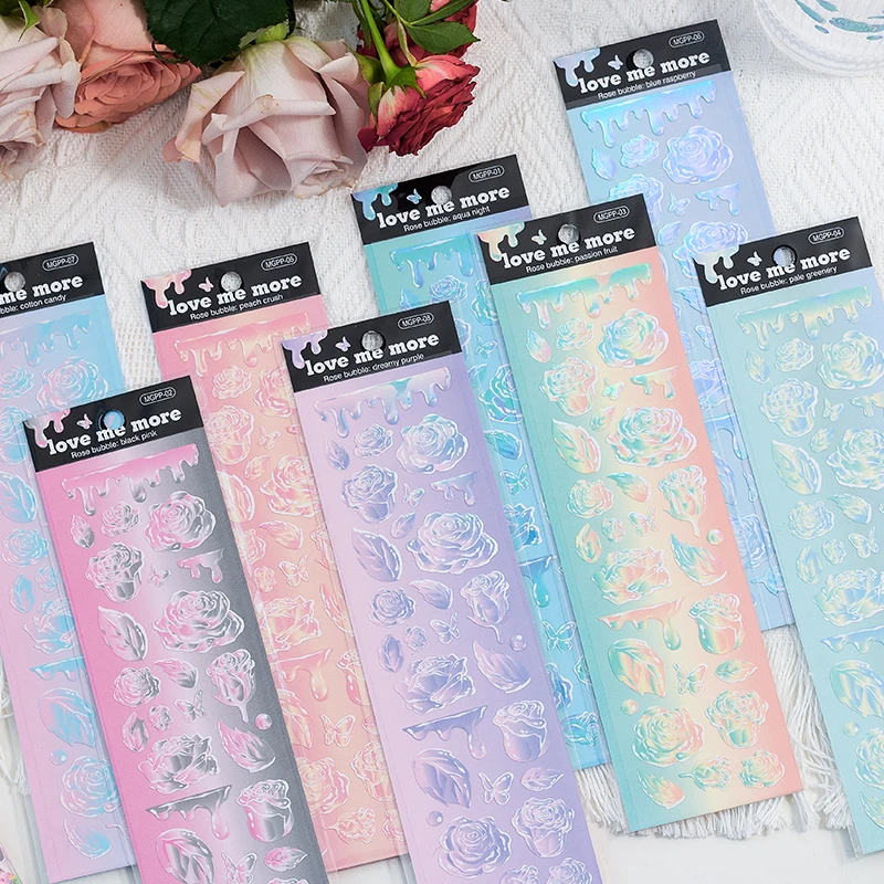 Bubble Stickers | Pvc Stickers | Stationery Sticker - 24packs/lot ...