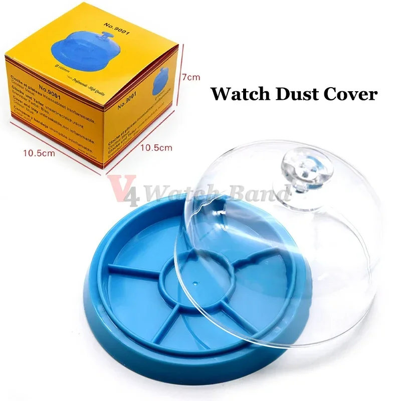 6-Slots-Watch-Dust-Sheet-Cover-with-Tray-Watch-Repair-Tool-Movement ...