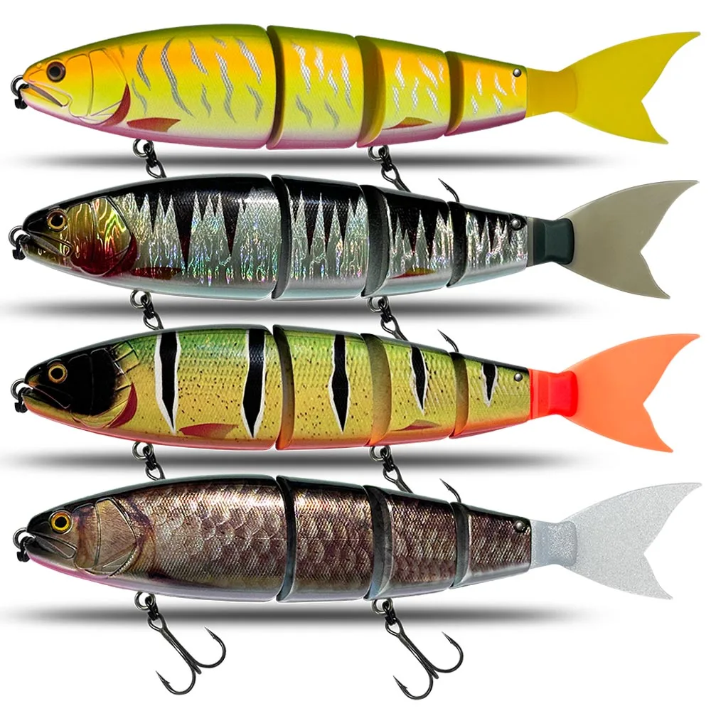 Fishing-Lure-Swimming-Bait-Jointed-Floating-sinking-245mm-11Color-Giant ...