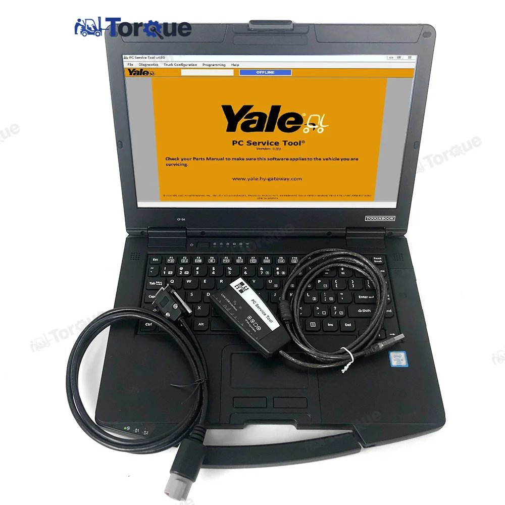 CF54-Laptop-V4-99-interface-diagnostic-cable-for-Ifak-For-Yale-Hyster ...