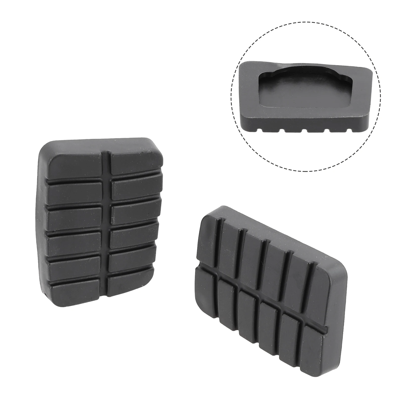 2PCS-Car-Brake-And-Clutch-Pedal-Pads-OEM-46531-M3000-For-Nissan-D21-For ...