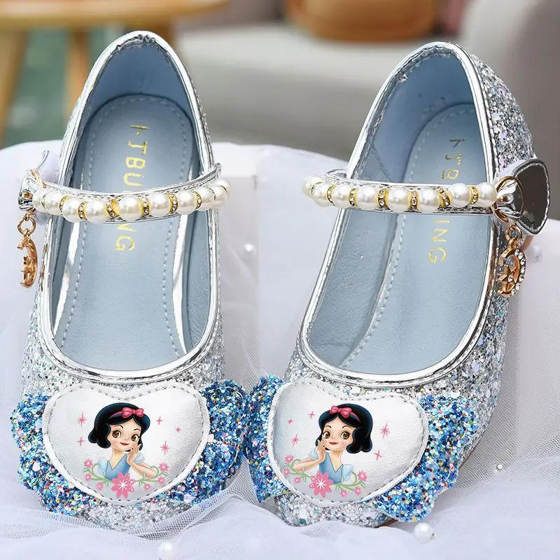 Disney Children's High Heels Girls' Princess Crystal Shoes Girls ...