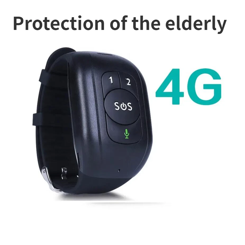 4G-Elderly-alarm-GPS-Watch-2GTracking-Bracelet-Health-monitor-SOS-IP67 ...