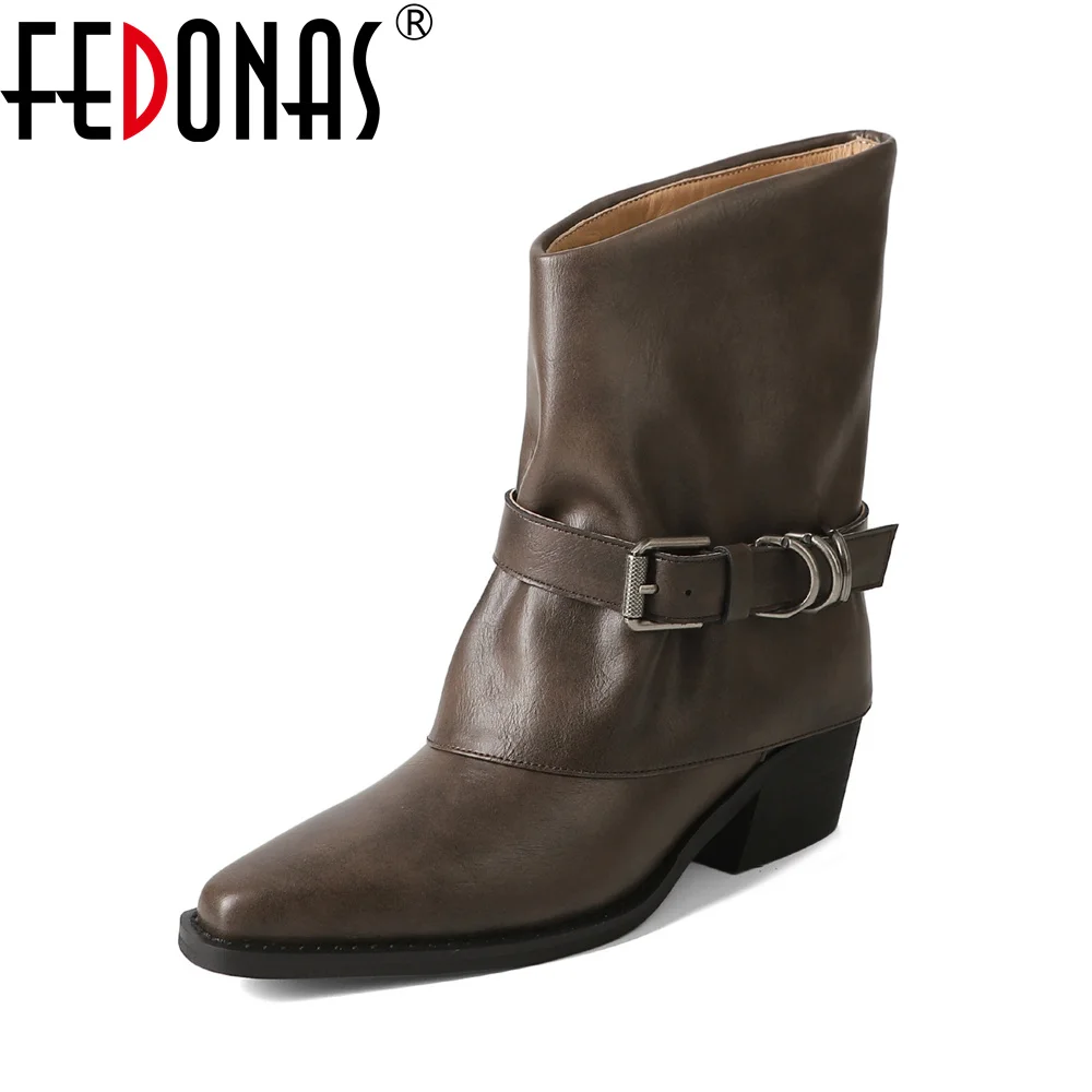 FEDONAS-2024-Women-Genuine-Leather-Mid-calf-Boots-Warm-Autumn-Winter-Knight-Boots-Female-Pointed ...