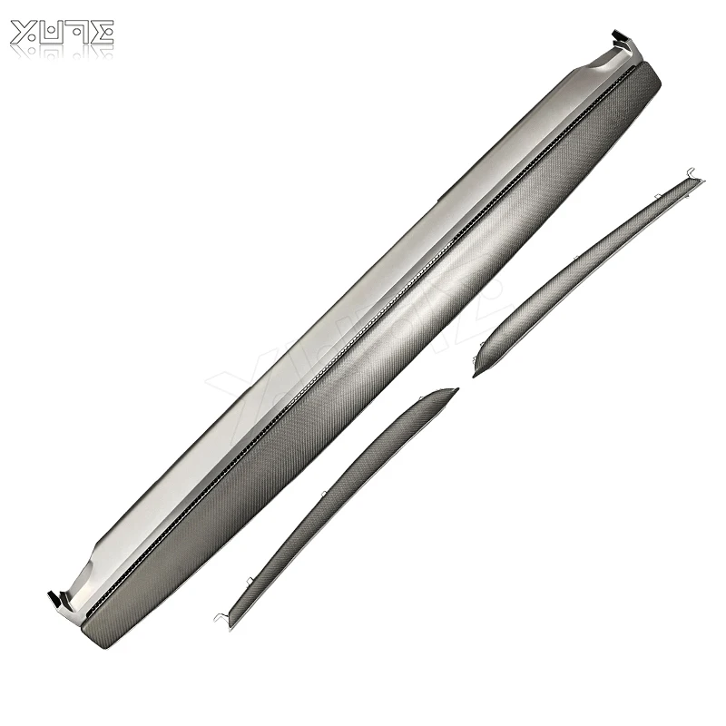 For-Tesla-Model-3-Y-Matte-Replacement-Real-Carbon-Fiber-Dashboard-and ...