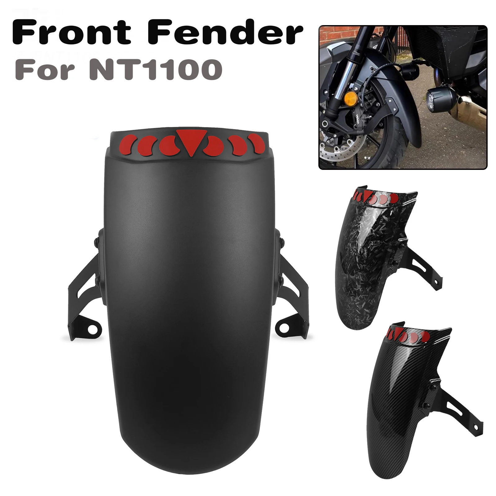 For-Honda-NT1100-NT-1100-2022-2023-2024-Motorcycle-Front-Fender ...